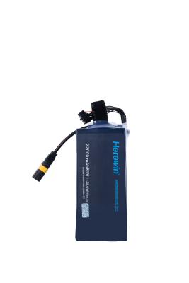 China 22000mAh 14S 51.8V 25C LiPo Soft Pack UAV Battery / Lipo Drone Battery for sale