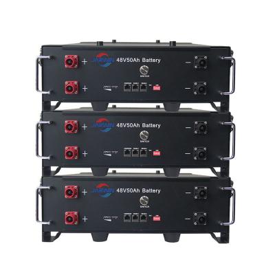 Cina IP65 48V 50Ah 2.4KWH Stazione base Modulo di comunicazione per armadietto rack Batteria LFP 4000 volte durata del ciclo di funzionamento in vendita