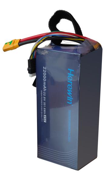 Quality 6S 22000Mah LiHv Soft Pack Herewin Battery 22.8V For Agricultural UAV for sale