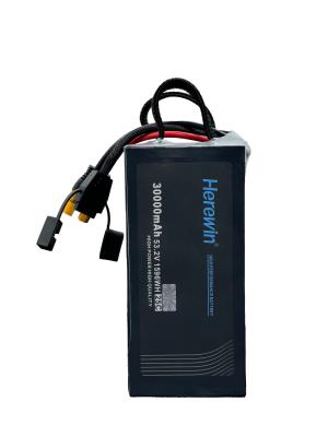 Cina 30000mAh 53.2V 25C LiPo UAV Batteria In Soft Pack 14s Batteria Lipo in vendita