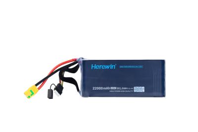 China 6S22.8V 22Ah LiHv Uav Drone Battery / 2.81kg Uav Battery Pack for sale