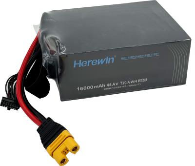 China Herewin 12S1P 44.4V 12s 22000mah Batteria Lipo 25C Batteria Drone for sale