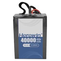 China Herewin 14S 53.2V 40000mAh Semi-Solid State Battery for UAV Drones for sale
