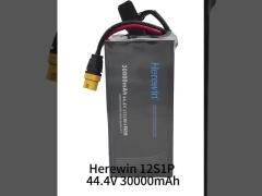 25C 30000mAh Пакет липо батарейки здесь 12s липо батарейки 44.4В