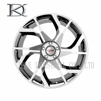 China Full Sliver lightweight Aluminum Forged Wheels 22 inch 5 Hole DOT Approve for sale