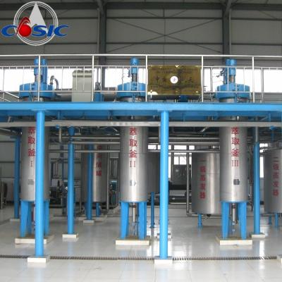 Chine machine supercritique d'extraction de CO2 de lécithine de jaune de l'oeuf 300L×3 à vendre
