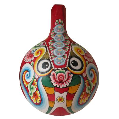 China Hot Sale Traditional Handicrafts Facial Masks Wooden Ladle for sale