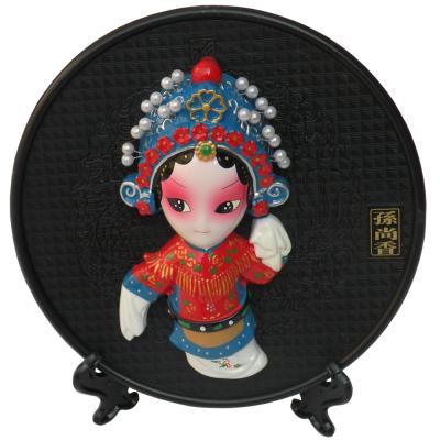 China Characters Art and Craft Goods Painted Clay Sculpture for sale