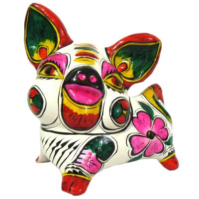 China Colored Painting Chinese Zodiac Pig for sale