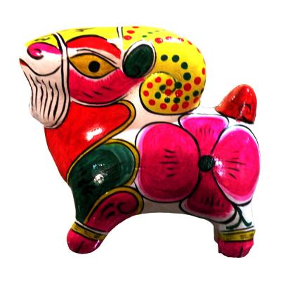 China Colored Painting Chinese Zodiac Goat for sale