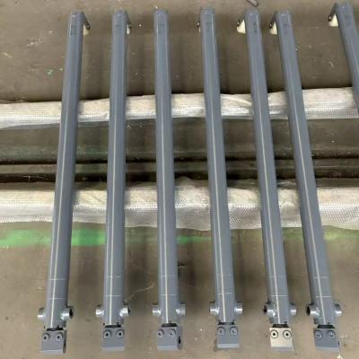 China Steel Double Acting Hydraulic Telescopic Cylinder With Integrated Pulley System for sale