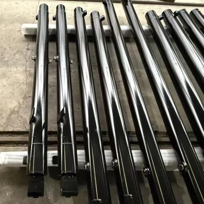 China High Tonnage Telescopic Hydraulic Cylinders With Hard Chrome Plated Surface For AWP for sale