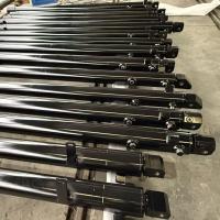 Quality OEM Telescopic Hydraulic Cylinder High Pressure Hard Chrome Plated 1865mm Stroke for sale