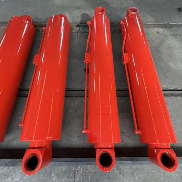 Quality Cranes Hard Chrome Plated Steel Cylinder OEM ODM High Tonnage Large Bore for sale