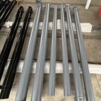 Quality 1560mm Stroke Hard Chrome Plated Telescopic Cylinder With Grey Painting ODM OEM for sale