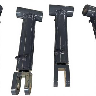 China Double Clevis Mounted Double Acting Rexroth Cylinder With Hard Chrome Plated Steel for sale