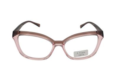 China Clear pink acetate optical frame nice shape for Women popular 2018 for sale