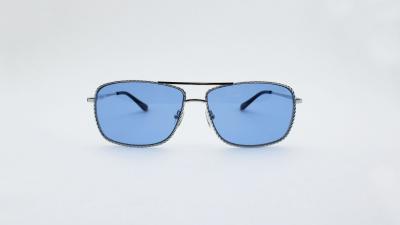 China New Spring Summer Metal Sunglass Double Bridge Hot Sell 100% UV Protection for sale
