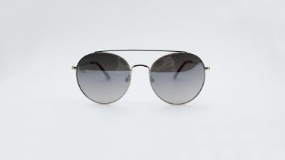 China Retro Round Double bridge metal sunglasses for Men Women new designer for sale