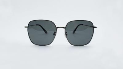 China Men's Classic Square Sunglasses Business Daily style metal eyeglass UV 100% protection for sale