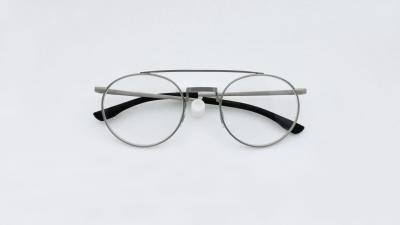 China Metal Frame Unisex Vintage Retro Fashion Eyeglasses Clear lens Plain Eyewear for Men and Women for sale