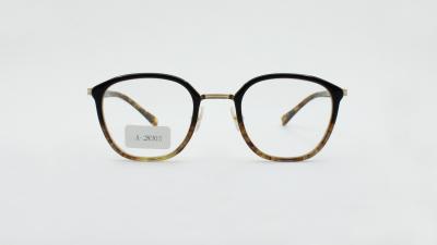 China Big Square shape acetate metal combination Optical frames Daily eyeglasses Vintage fashion new designer Handmade for sale