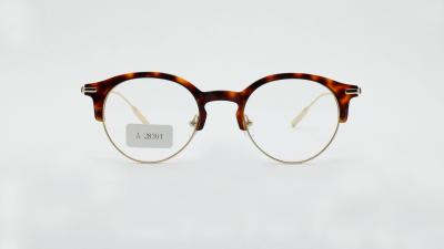 China Chic round Acetate metal Lightweight Frame Anti Eyestrain Headache Blue Light Glasses Filter for Women Men for sale