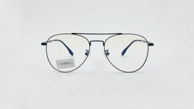 China Metal Frame Unisex Vintage Retro Fashion Eyeglasses Clear lens Vintage Fashion Glasses Plain Eyewear for Men and Women for sale