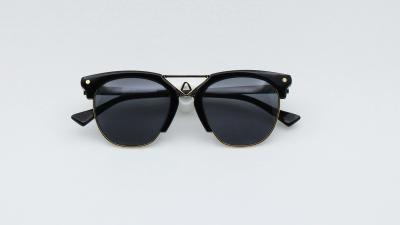 China Unisex Mens Womens Sunglasses High quality acetate frame Special bridge designs UV 100% protection Cool Fashion Eyeglass for sale