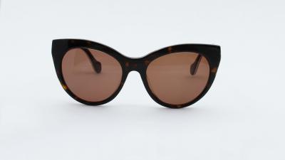 China Retro Cateyes Sunglasses Oversized Eye Shape Acetate combined with metal frame Durable Eyewear UV 400 glasses for sale