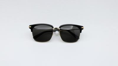 China Classic Square Shape Sunglasses acetate frame metal collection Polarized Sun lens UV 400 for Men Women for sale