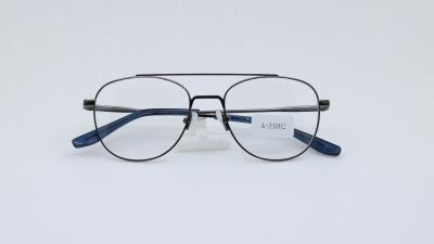 China Fashion Designer Metal Optical Glasses Frame Anti Blue Light Computer Glasses Eye Protection for Men for sale