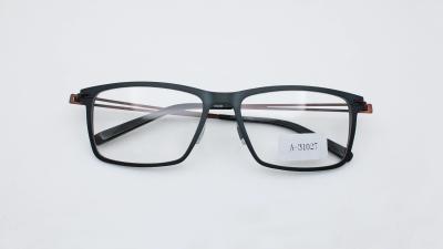 China Vintage titanium eyeglasses for Women Men New Orleans inspired designs untralight anti blue reading frames for sale