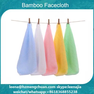 China bamboo fiber baby washcloth for sale