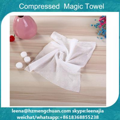 China white small coin magic towe compressed towel for sale