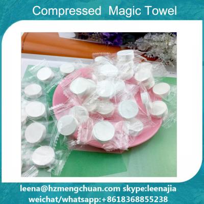 China compressed magic coin towel tablets for sale