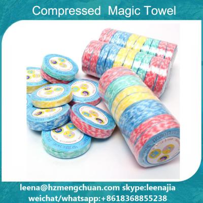 China Magic tissue coin towel tablet compressed towel for sale