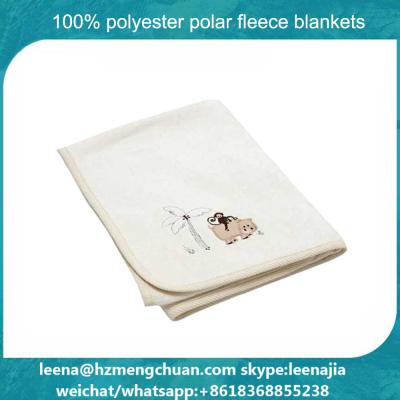 China 100 Polyester Plain Style Brushed Cheap Fleece Disposable Flame Retardant Airline Blanket in bluk for Economy Class for sale