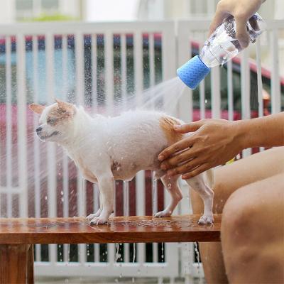 China Wellfine BPA Free Dog Drink Bottle Drinking Bowl Pet Outdoor Feeding Portable Control Stretch Dogs Water Bottle for Hiki for sale