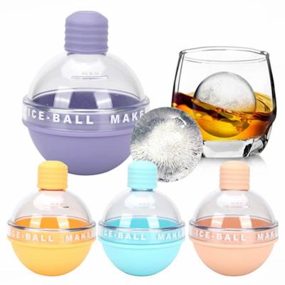 China 100% BPA free Ice Ball Maker Mold Great Alternative to Ice Cubes Cups Cold Massage Roller Ball Ice Ball Massage Tool for sale