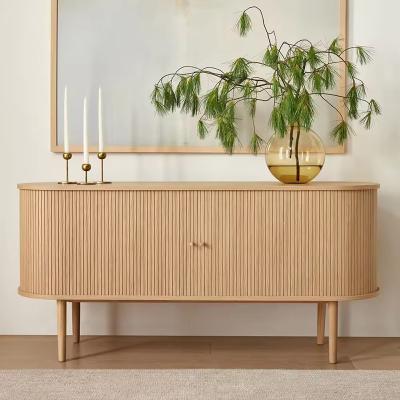 China Mid Modern Media Console, TV Stand Cabinet, Living Room Center Table with Storage for sale