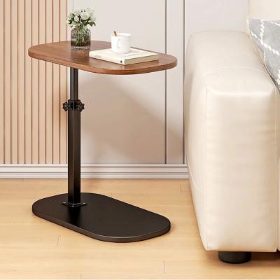China C Shaped End Table, Small Couch Side , Sturdy Slide Under Sofa with Metal Frame for Living Room Bedroom for sale