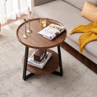 China Sofa Side Living Room Tea Table Simple Balcony Corner Movable Round Small Coffee for sale