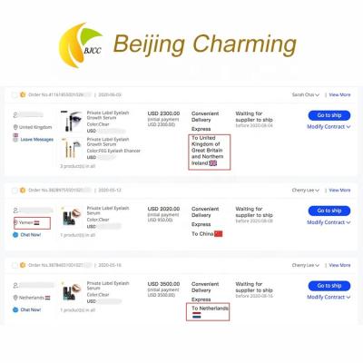 Cina Liquido organico su ordinazione FEG dell'OEM del ciglio del rinforzatore del siero naturale di crescita in vendita