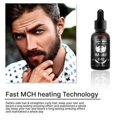 Cina Olio veloce di crescita della barba del siero di cura della barba degli uomini organici su ordinazione dell'etichetta privata in vendita