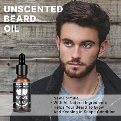 Cina Olio veloce di crescita della barba del siero di cura della barba degli uomini organici su ordinazione dell'etichetta privata in vendita