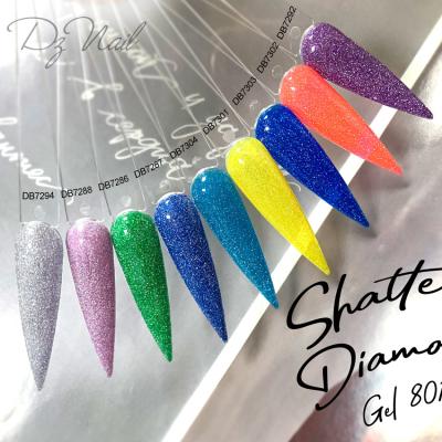 Cina Inzuppi facilmente lo smalto UV 7.5ml 15ml Diamond Glitter Gel Polish del gel in vendita