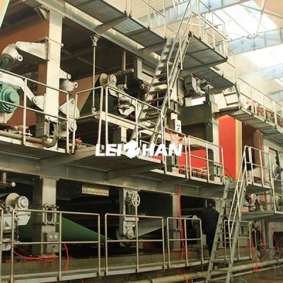 Cina Macchinario di fabbricazione di risguardo della fodera di 100-900T/D Kraft per industria della carta in vendita