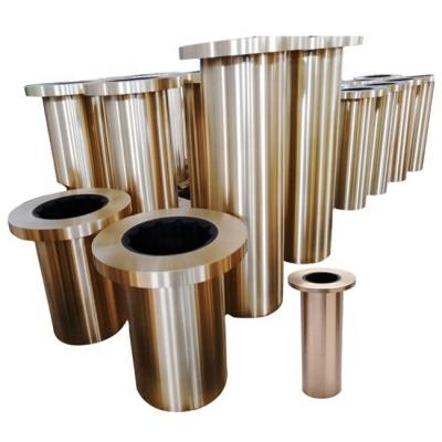 China Marine Ship Solid Naval Brass Bronze Propeller Shaft Rudder Flange Bearing for sale