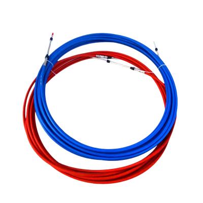 China Stainless Steel Marine Throttle Yamaha Suzuki Control Line Replacement Customized Length Morse Control Cable for sale